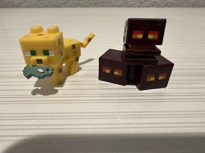Minecraft Mini Figures Ocelot Magma Cube | eBay