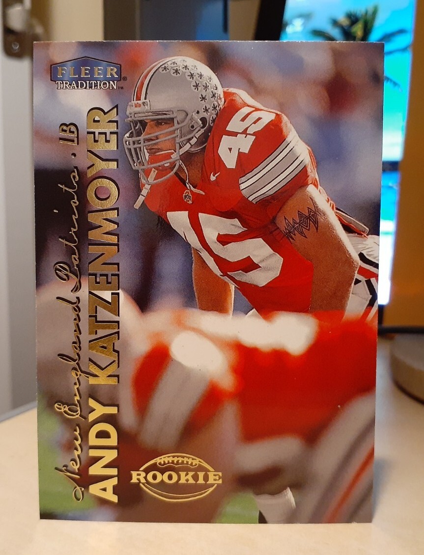1999 ANDY KATZENMOYER FLEER TRADITION #281 ROOKIE RC OHIO STATE ...