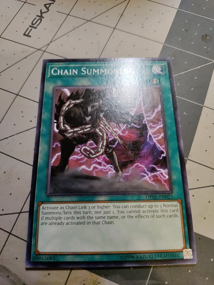 Chain Summoning*Common* OP05-EN025 NM | eBay