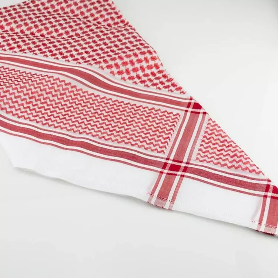 SHEMAGH Scarf Palestinian Jordanian High Quality Classic Keffiyeh Arab ...