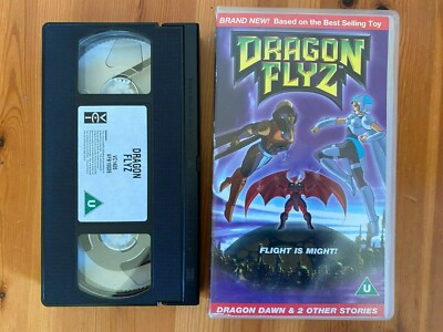 VHS Video Dragon Flyz Animation Childrens series pre owned | eBay UK