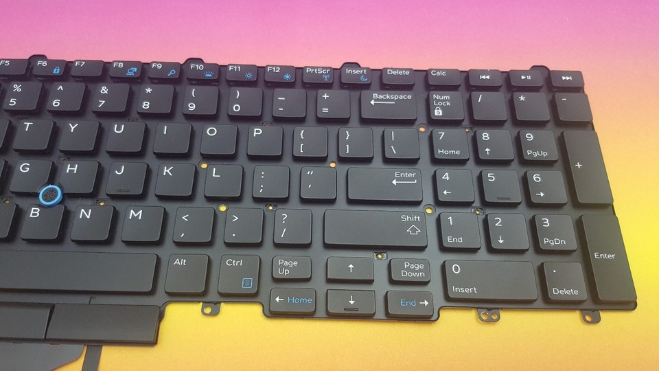 Keyboard US Dell E5570 E5580 Precision 15 3000 15,17 7000 0383D7 ...
