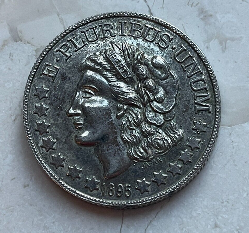 "1895" Morgan Dollar Las Vegas Howdy Podner Token - Made in Japan - JS ...
