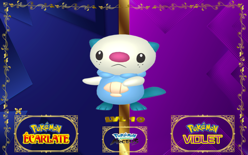 Pokemon Moustillon - Oshawott SHINY 6 IV-31 Ecarlate-Violet | eBay