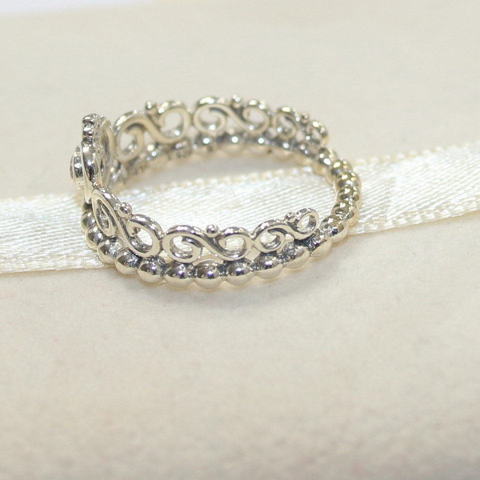 New Authentic Pandora Ring My Princess Multiple Size 190880CZ W Tag ...