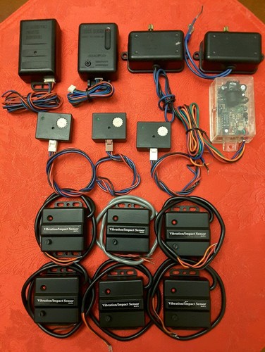 (NEW/USED) ASSORTED SHOCK SENSOR, GLASS BREAKAGE, MOTION SENSOR. | eBay