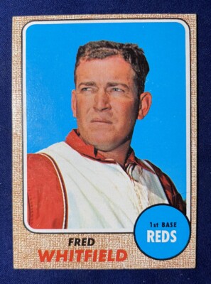1968 Topps # 133 Fred Whitfield NM-MT | eBay