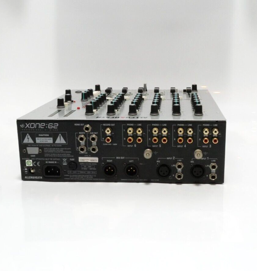 Allen & Heath XONE:62 Professional 6 Channel Club/DJ Mixer Used | eBay