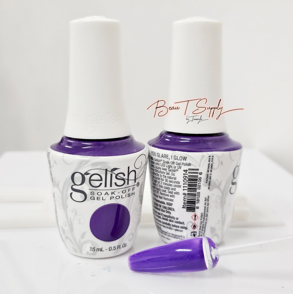 Gelish Soak-Off Gel Polish NEW BOTTLE 0.5 oz! (Part 2 : #10797 - 10969 ...