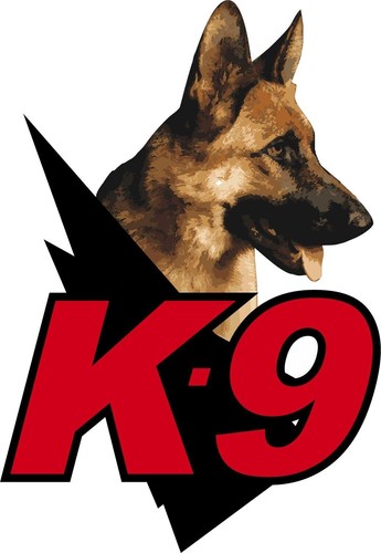 K9 K-9 Sticker Decal german shepherd | eBay