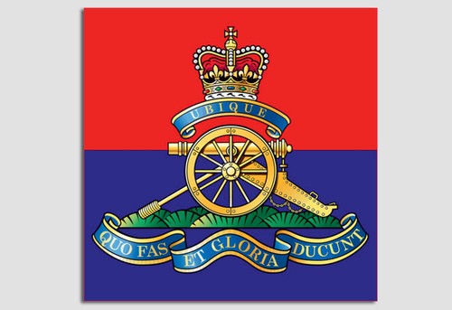 Royal Artillery British Army flag HM Armed forces Sticker Elite Special ...