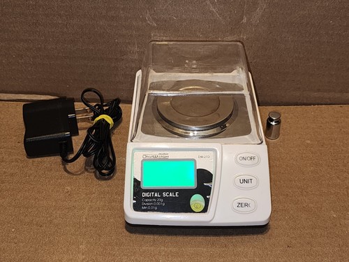 Vtg DigiWeigh Digital Scale DW-21D Capacity 20g 0.001g Digi Weigh Free ...
