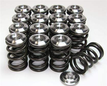 GSC P-D Valve Springs & Titanium Retainers Shim Under Bucket Fits ...