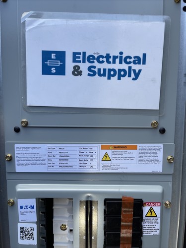 Package of 3 400 AMP 480V MAIN LUG PANELBOARD COMPLETE PANEL | eBay