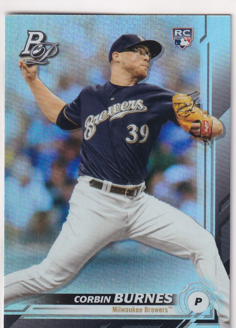 2019 BOWMAN PLATINUM RC CORBIN BURNES ROOKIE BALTIMORE ORIOLES JC-3717 ...