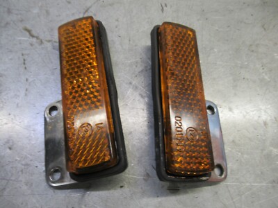 2005 Ural Retro Solo Front Fork Reflectors Chrome Steel Mounts | eBay