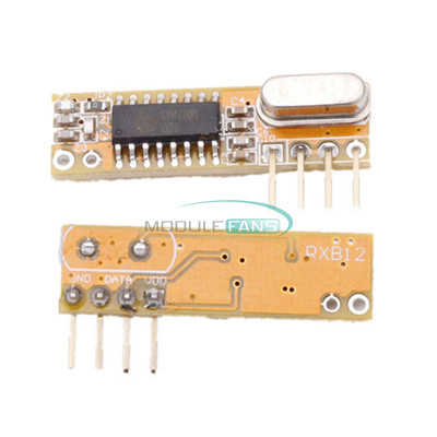 5PCS Superheterodyne 433Mhz RXB12 Wireless Receiver Module for Arduino ...