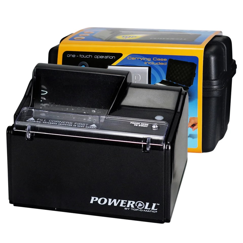 NEW POWEROLL ELECTRIC KING SIZE CIGARETTE MACHINE TOP-O-MATIC WITH ...