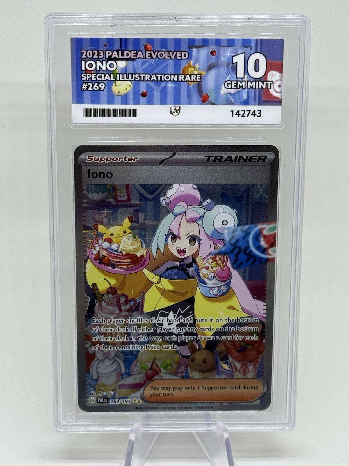 Iono 2023 Scarlet & Violet: Paldea Evolved #269/193 Special ...