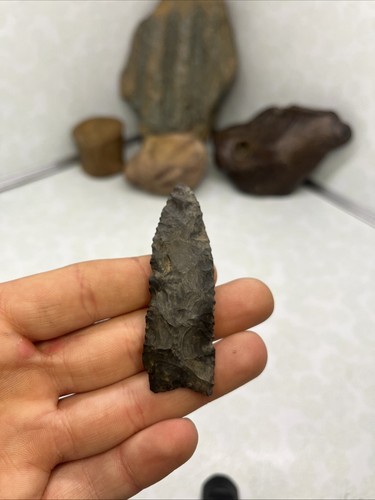 MLC s5945 Paleo Lanceolate Arrowhead Relic Coshocton Chert Old Ohio ...