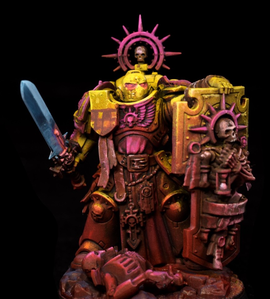 Indomitus Primaris Space Marine Imperial Fists Captain Warhammer 40k ...