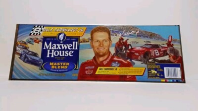 Dale Earnhardt Jr 2003 Maxwell House Coffee Flat & Unrolled Tin Coffee Can | eBay