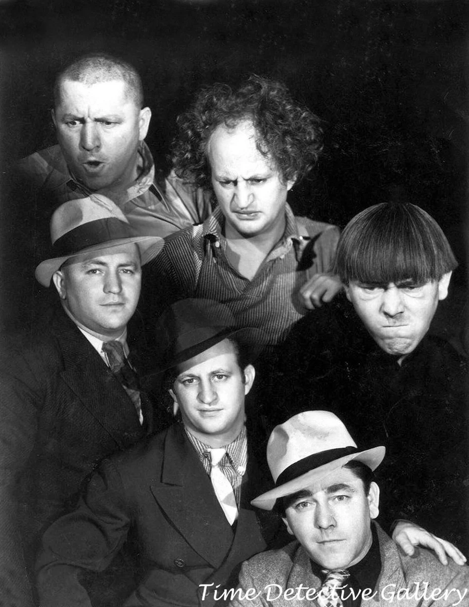 The Three Stooges Larry Moe And Curly