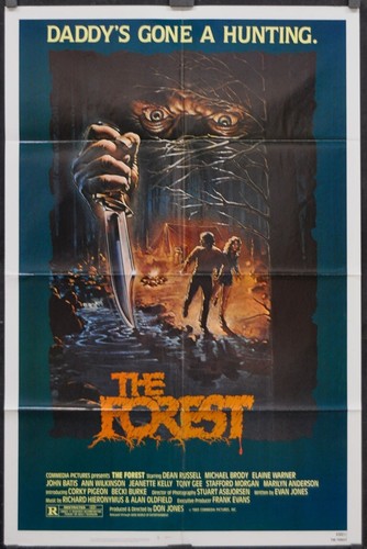 The Forest 1983 ORIGINAL 27X41 MOVIE POSTER DEAN RUSSELL GARY KENT TOMI ...