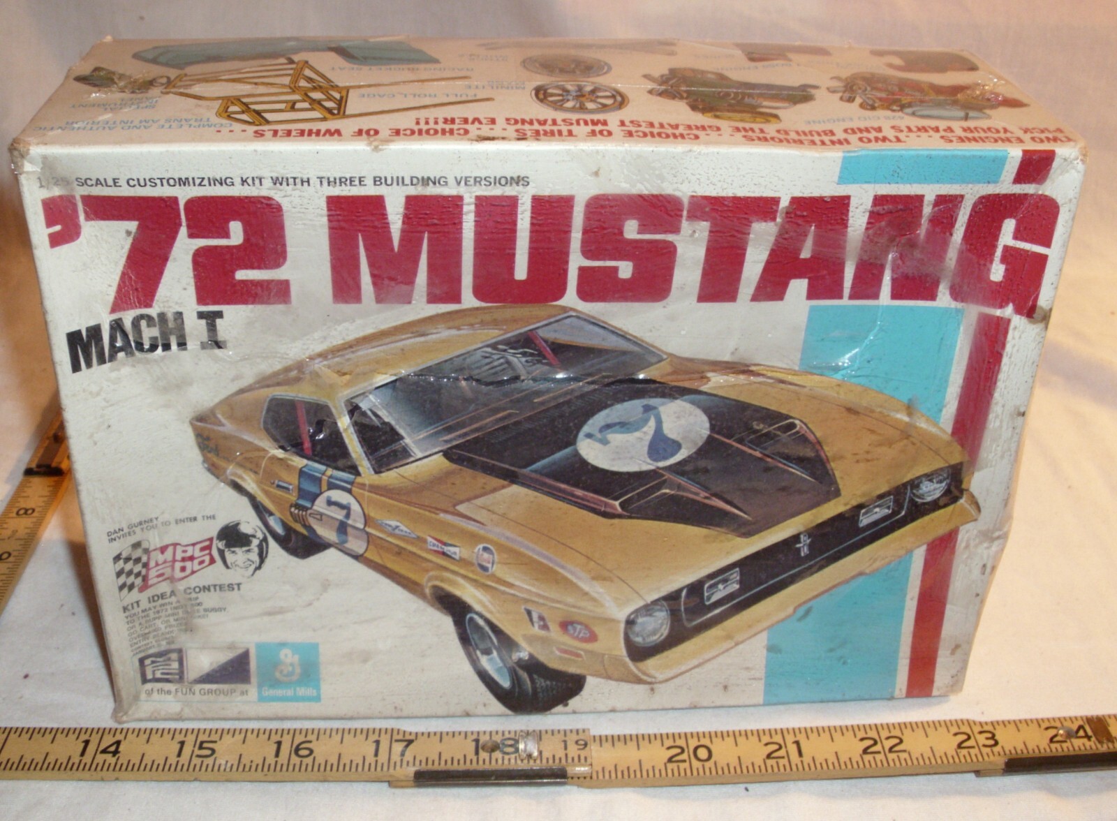 MPC 1972 MACH I MUSTANG 3 IN 1 MODEL KIT 1:25 1-7213-225 SEALED | eBay