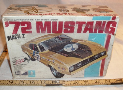 MPC 1972 MACH I MUSTANG 3 IN 1 MODEL KIT 1:25 1-7213-225 SEALED | eBay