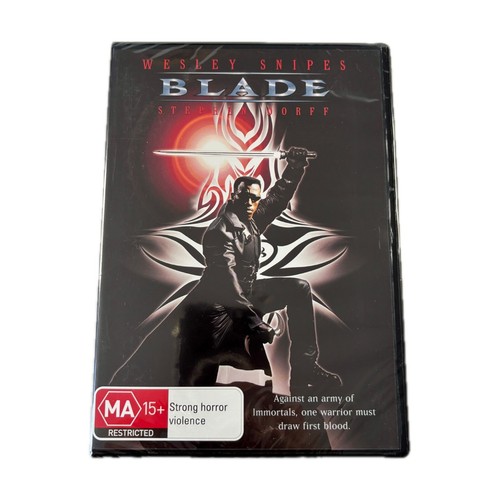 Blade DVD Region 4 PAL Brand New Sealed Free Tracked Postage Wesley ...