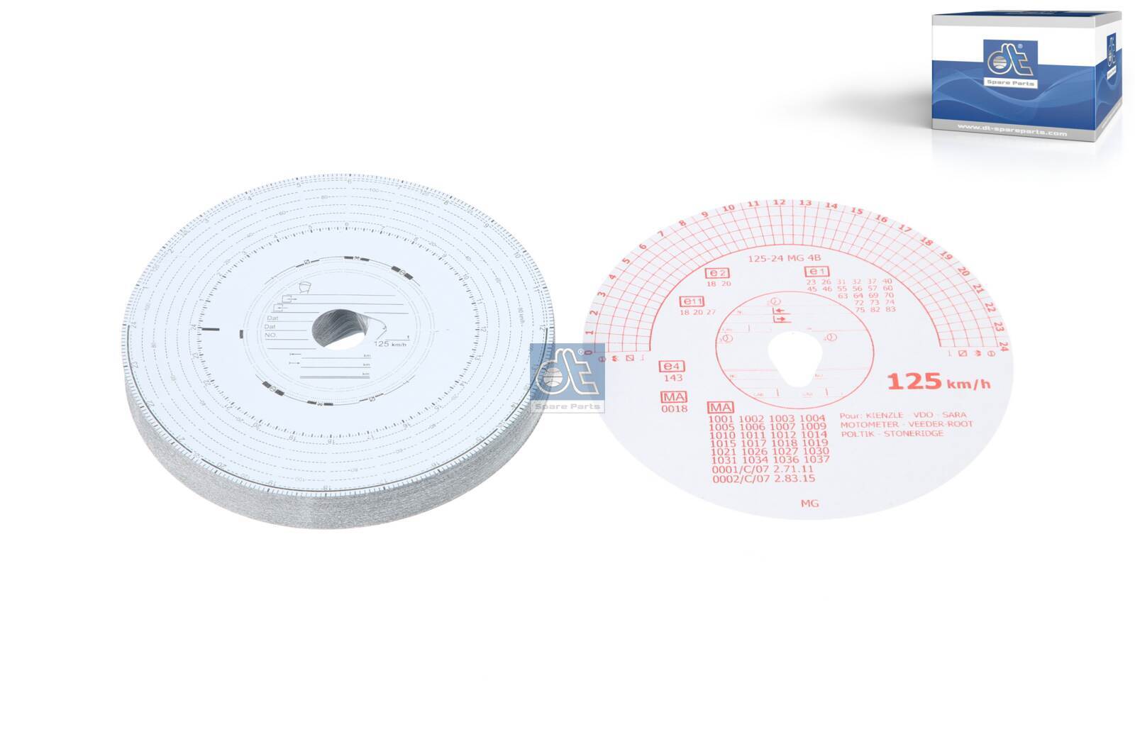 DT Spare Parts 1.21642 Tachograph Disc for sale online | eBay Australia
