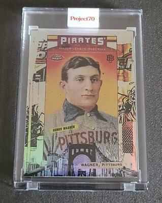 Topps Project 70 Foil #565 Honus Wagner 2006 Topps Chrome by Tyson Beck ...