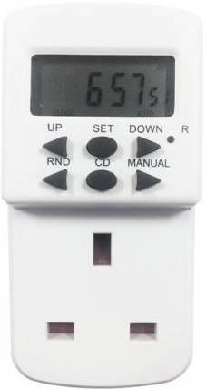 Triple Pack Masterplug 7 Day Weekly Electronic Timer Plug for ...