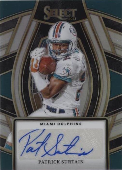 2023 Panini Select - Select Signatures Patrick Surtain #SELS-PSU Silver ...