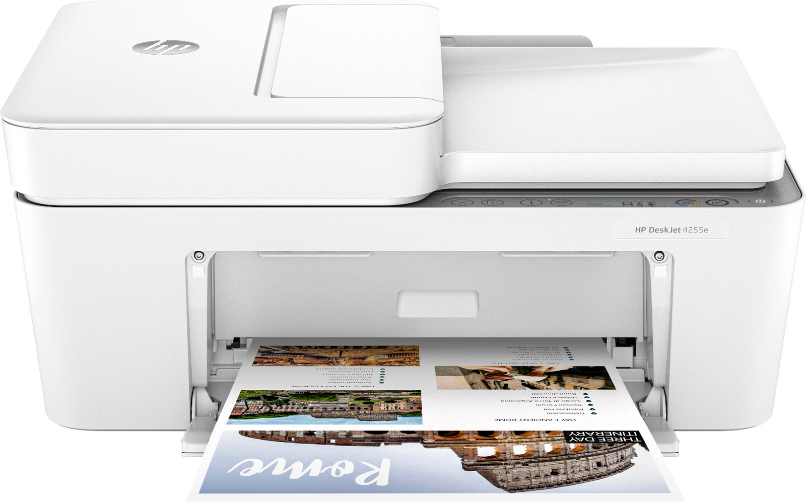 HP - DeskJet 4255e Wireless All-In-One Inkjet Printer with 3 Months of ...