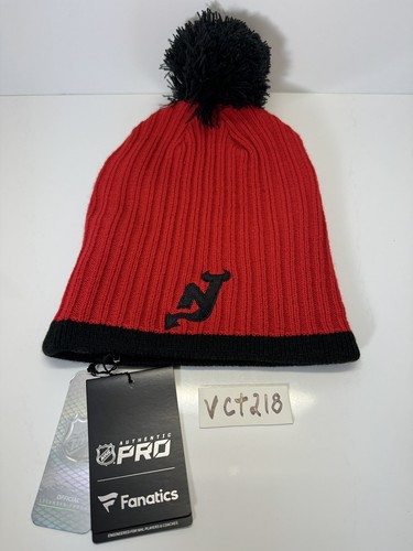 New Jersey Devils Stadium Series 2024 Pom Hat Beanie Metlife Stadium ...