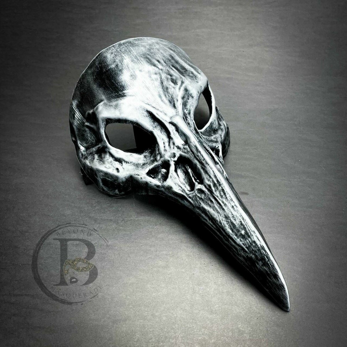 Raven Skull Mask Raven Skull Bird Nose Masquerade Mask Bone