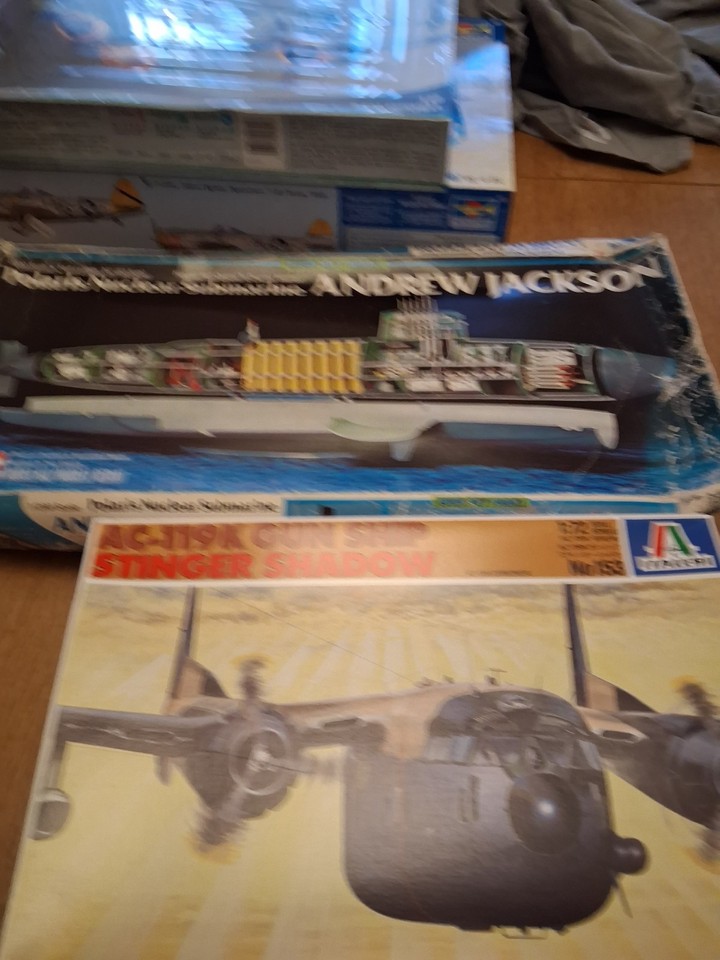 joblot model kits and built aircraft models | eBay UK