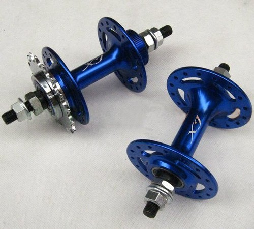 Fixie FixedGear Bike Bicycle Front Rear Back Riding Hubs 2-Bearing 32 ...