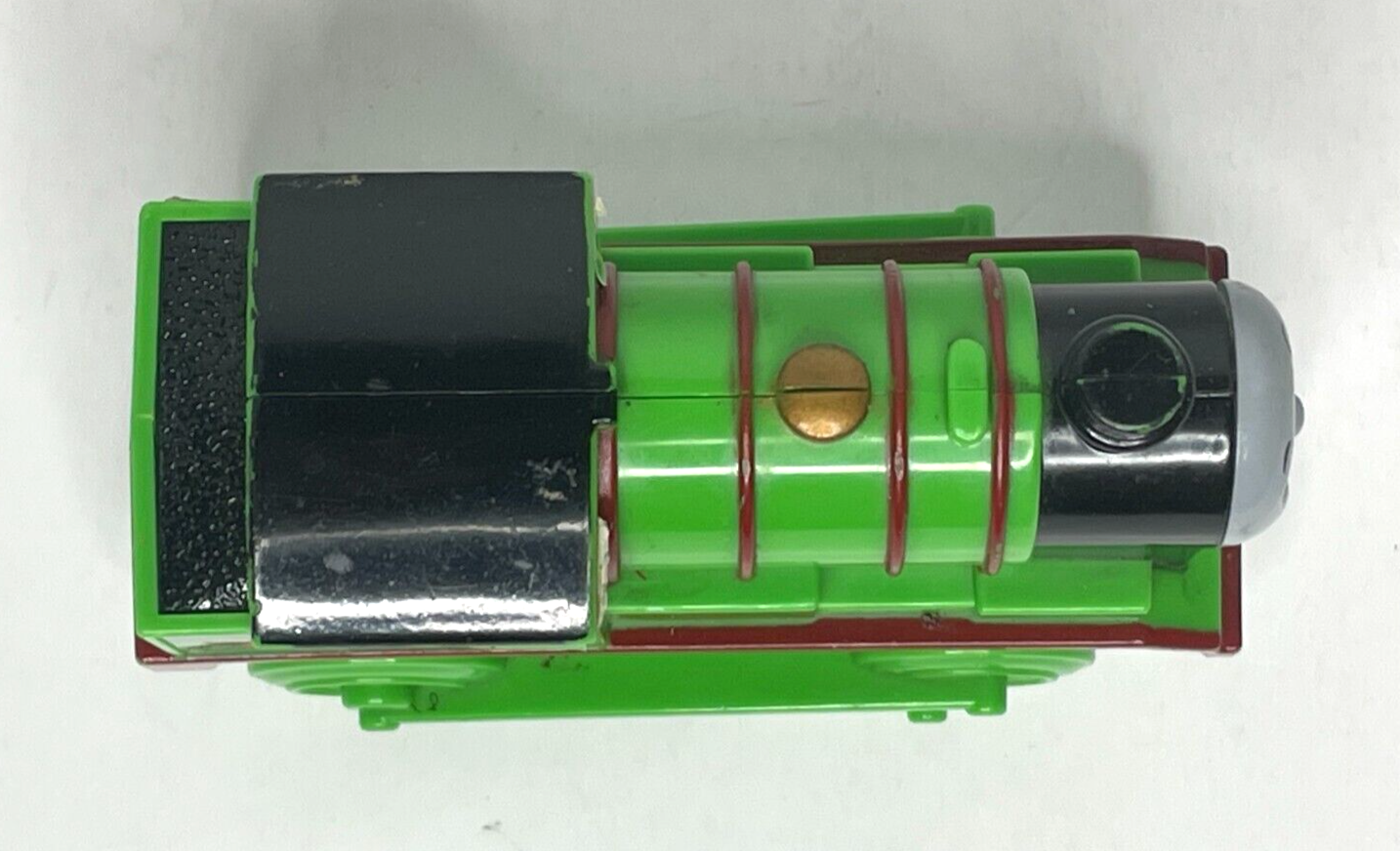 Thomas the Train Percy Number 6 Railway all plastic fixed green wheels ...