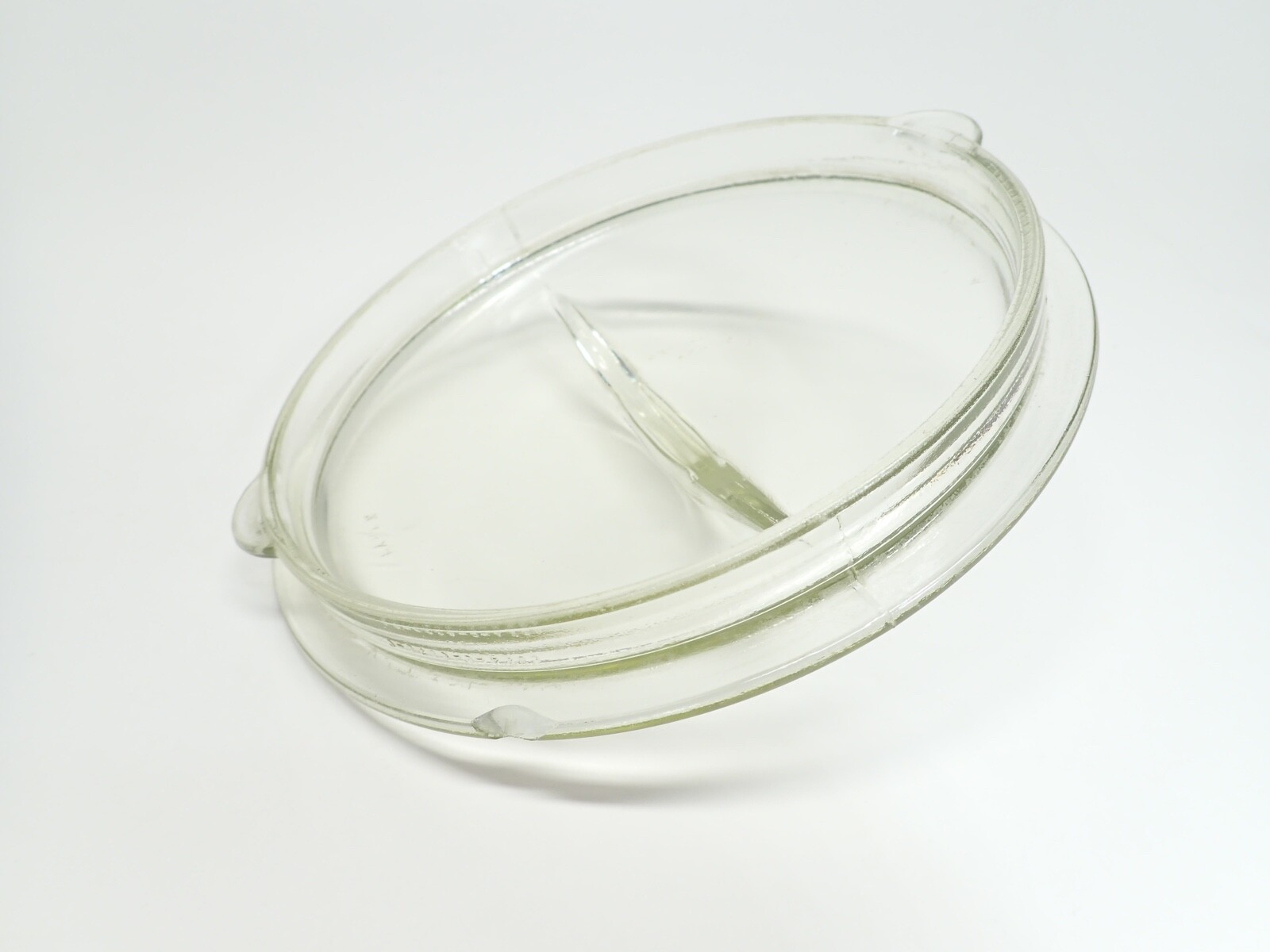 Pyrex Pot Lid- Vintage-6 3/4"Clear Glass Dishwash Safe/ Oven Safe 6324 ...