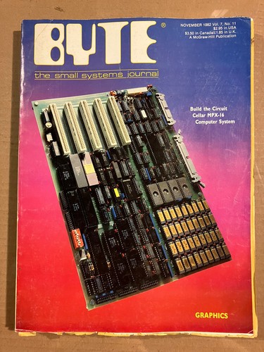 BYTE The Small Systems Journal Magazine November 1982 | eBay