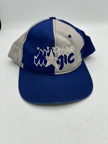 Vintage 90s NBA Basketball Orlando Magic Blue & Lt Grey Color Block ...
