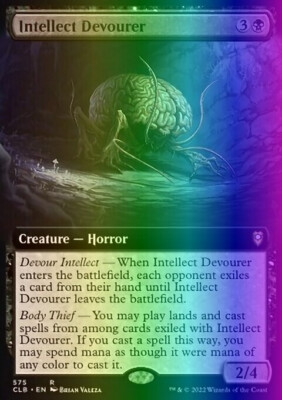 Intellect Devourer (575/1080) Commander Legends Battle for Baldur's Gate LP FOIL | eBay