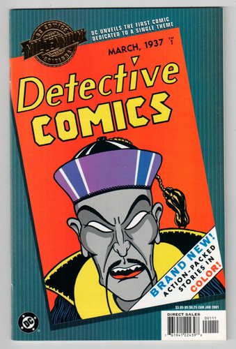 MILLENNIUM EDITION DETECTIVE COMICS #1 DC Comics 2001 Gold Foil Logo ...
