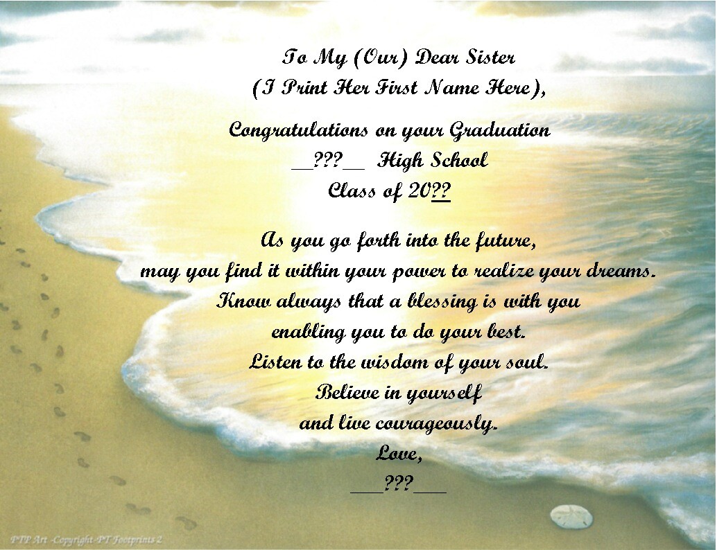 High Graduation Poem For Daughter - Infoupdate.org