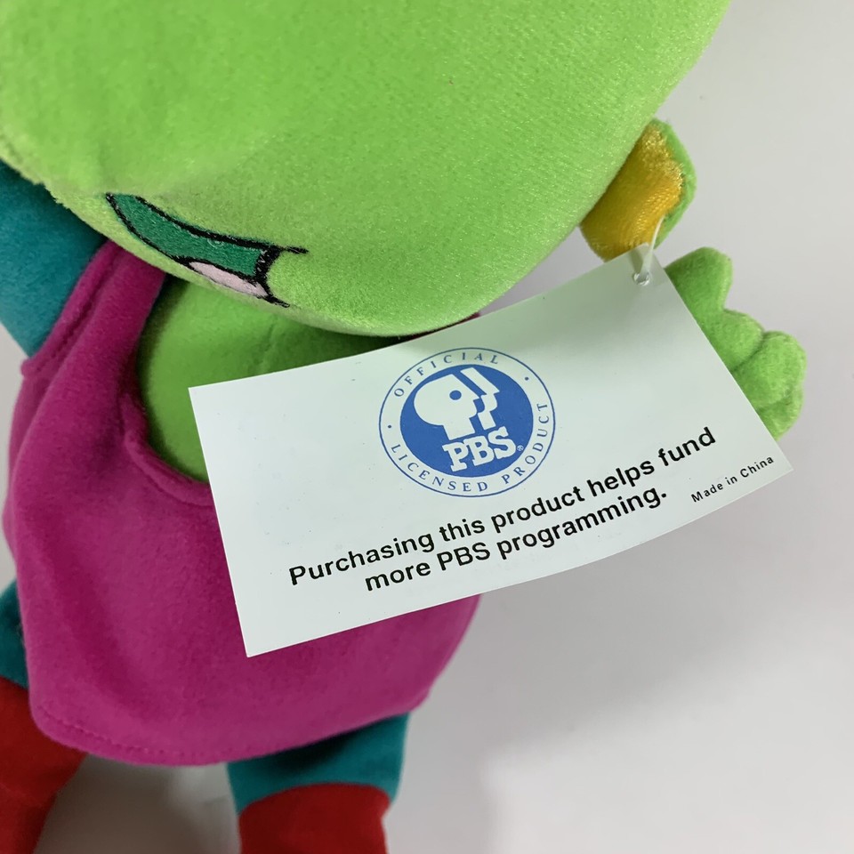 Vintage 90's PBS P-Pals Pernell Plush, 14" L * New Old Stock with Tag ...