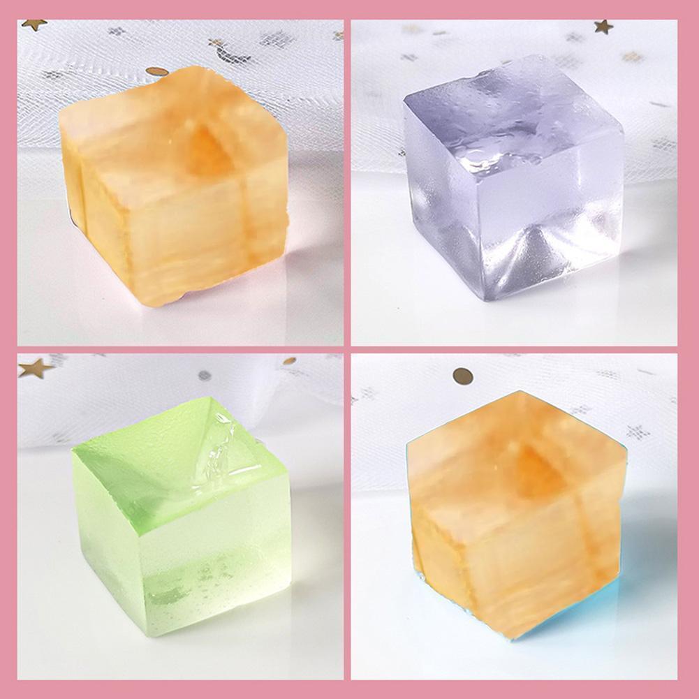 Mini Ice Block Toy Stress Ball Toy New Transparent Cube Fidget{ Z1I3 | eBay