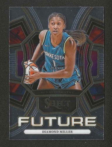 2024 WNBA PANINI SELECT * FUTURE * DIAMOND MILLER * CARD #18 MINNESOTA ...